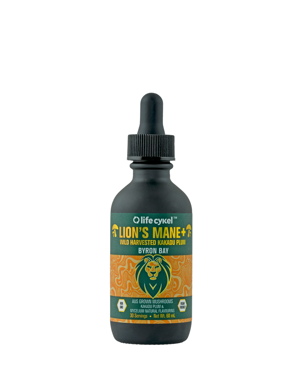 Lion's Mane Mushroom Liquid Extract 60ml – NZ Native Oils