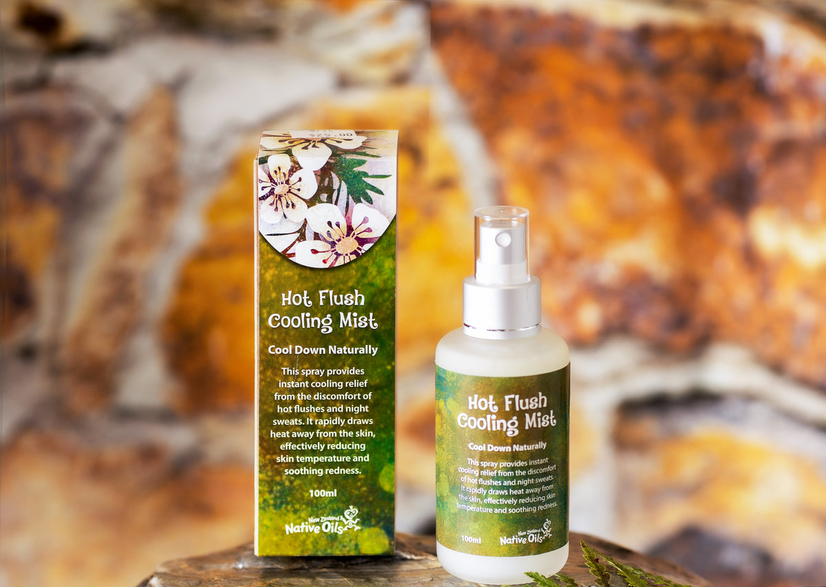 Hot Flush Cooling Mist – NZ Native Oils