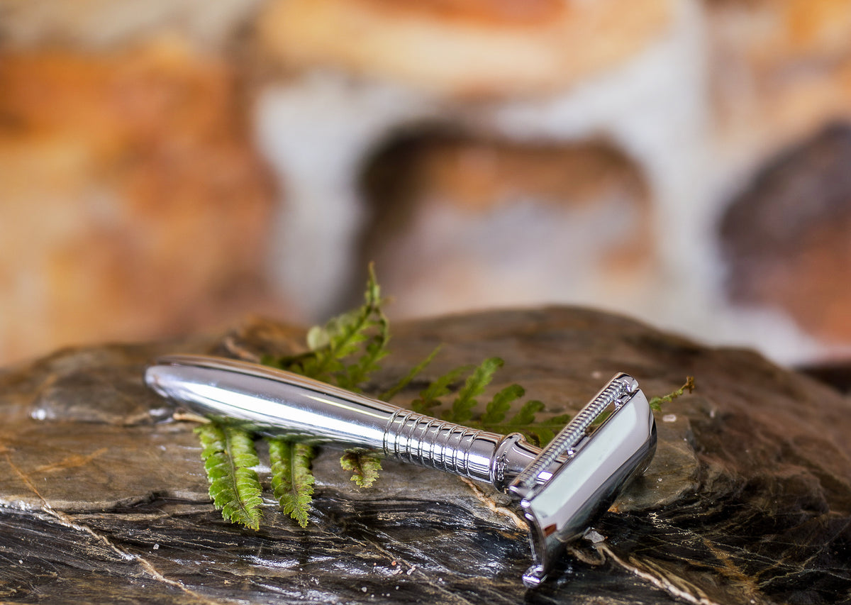 Stainless Steel Safety Shaving Razor – NZ Native Oils