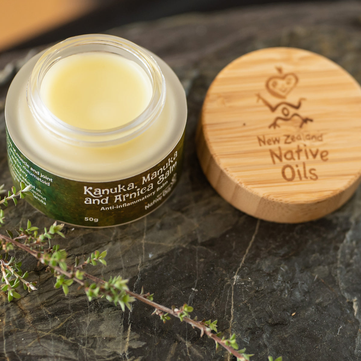 Kanuka, Manuka and Arnica Anti-Inflammatory Balm – NZ Native Oils