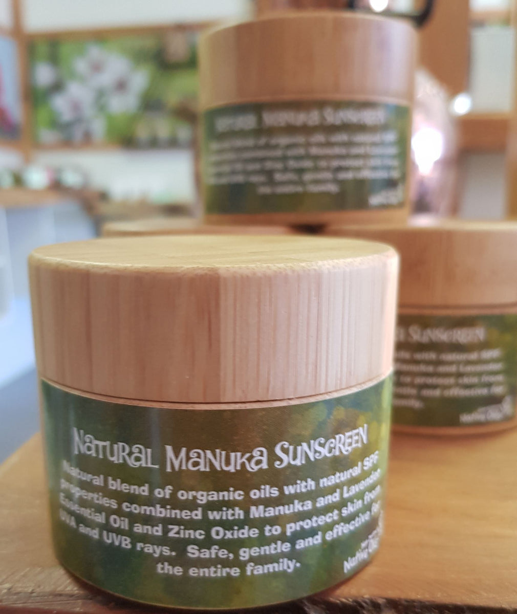 Natural Manuka Sunscreen 100g – NZ Native Oils
